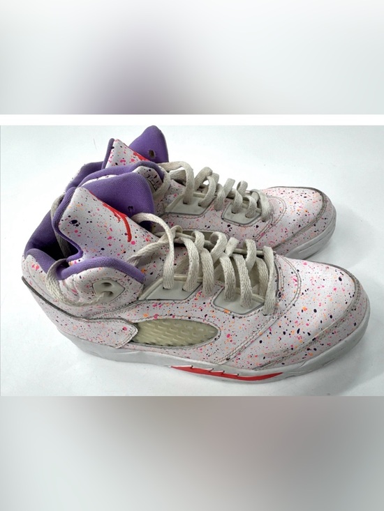 Nike | Shoes | Nike Air Jordan 5 Retro Gp Easter Sneakers Big Girls 3y ...